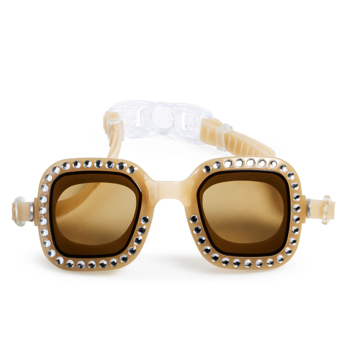 Opal Bring Vibrancy Swim Goggles | Stylish Rhinestone Goggles for Pool ...