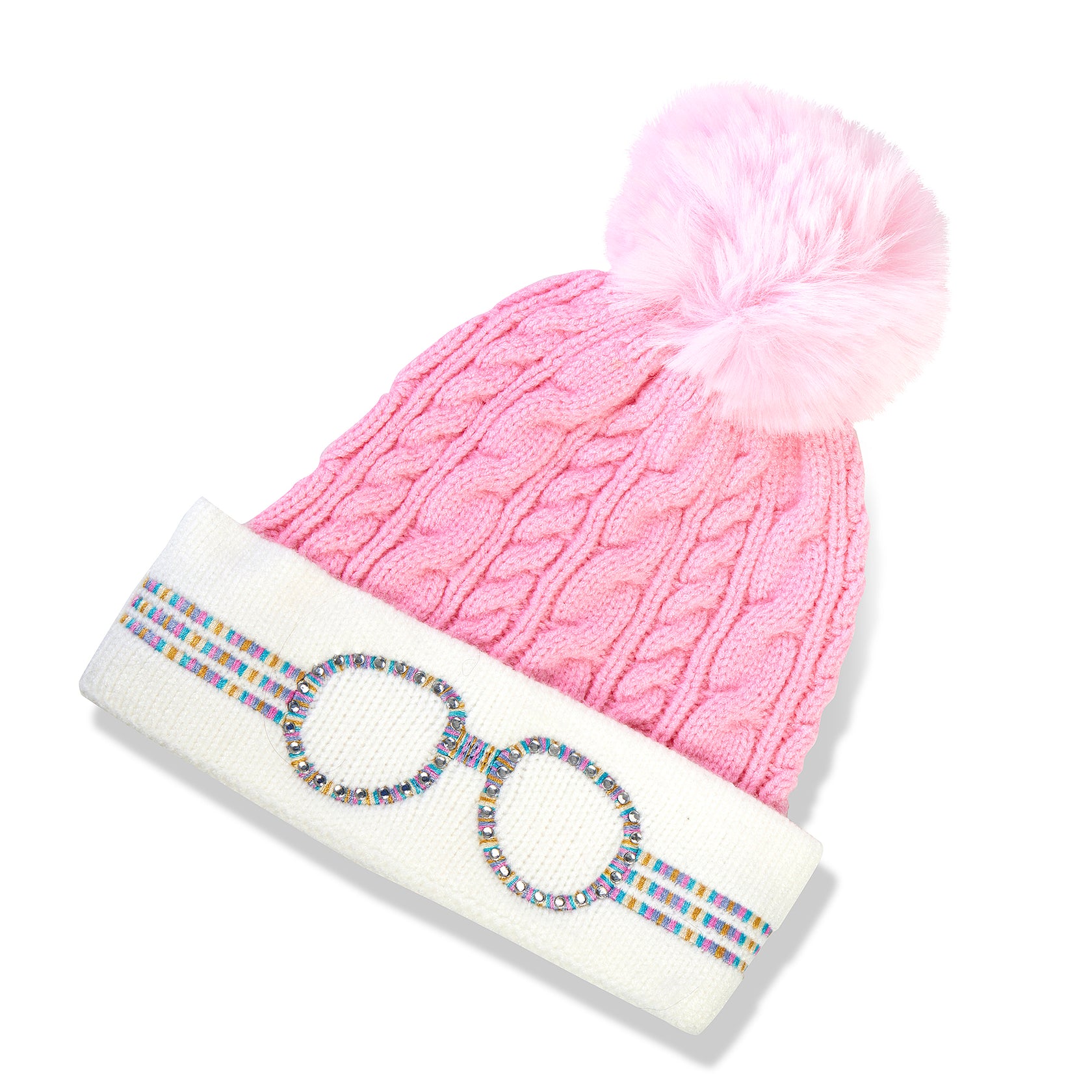 Powder Pink Knit Hat – Bling2o